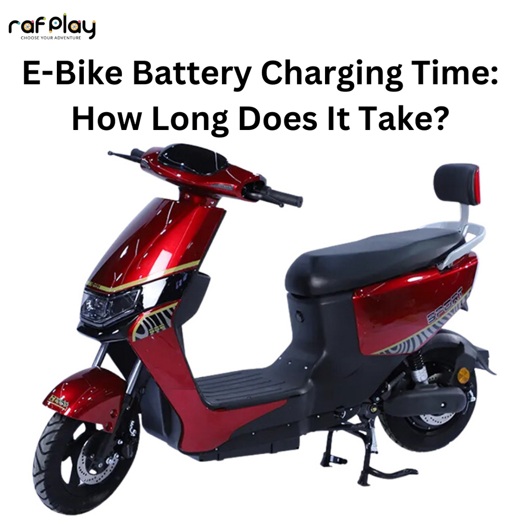 Electric bike charge time store