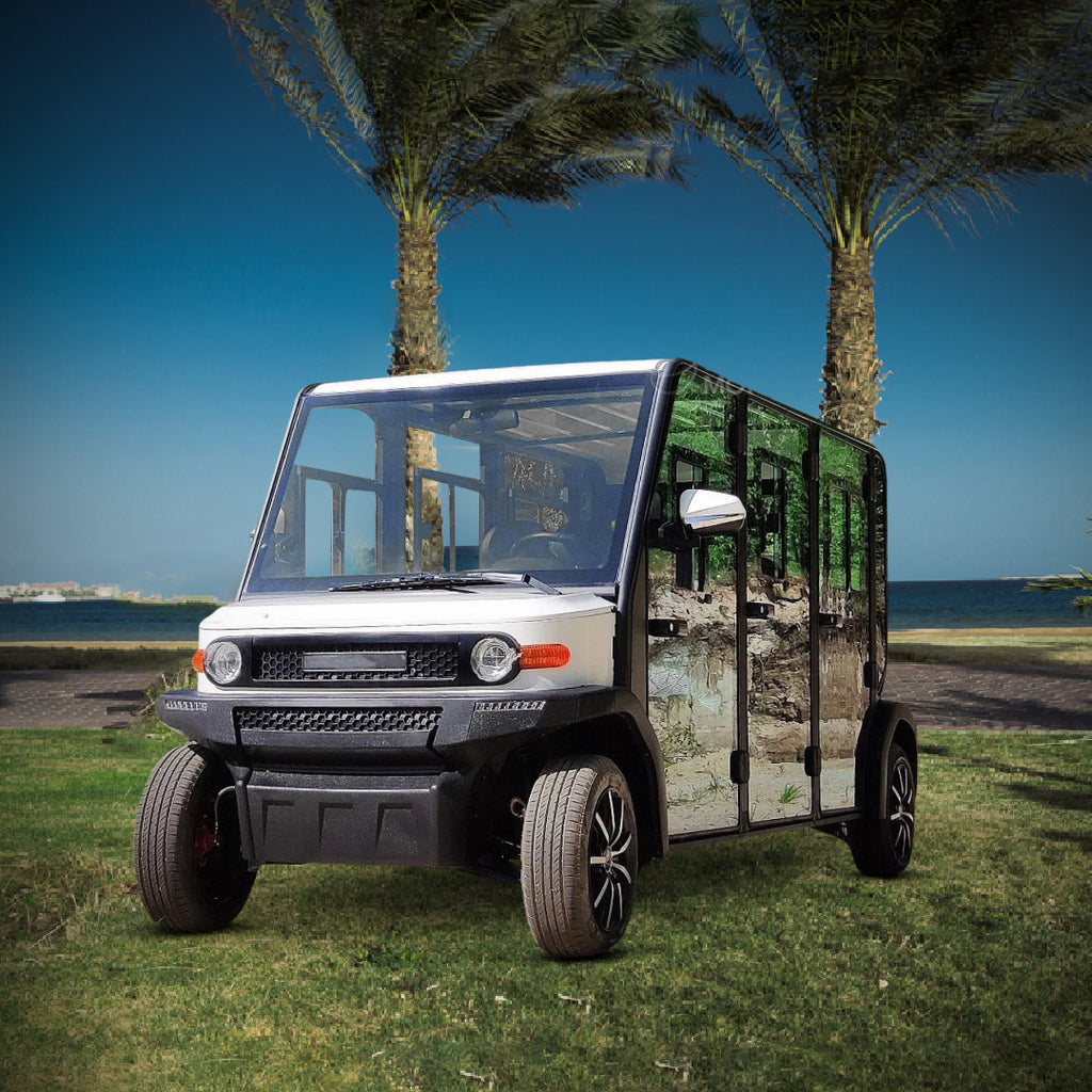 Megawheels LT 6 Seater AC Golf Car Enclosed Doors Electric Mini Car ...
